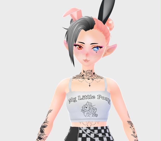 Y2K My Little Pony Top - Duckybunbun - BOOTH