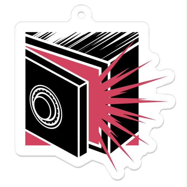 ダイイチルビー R6S風エンブレムキーホルダー - シナのエンブレム屋さん - BOOTH