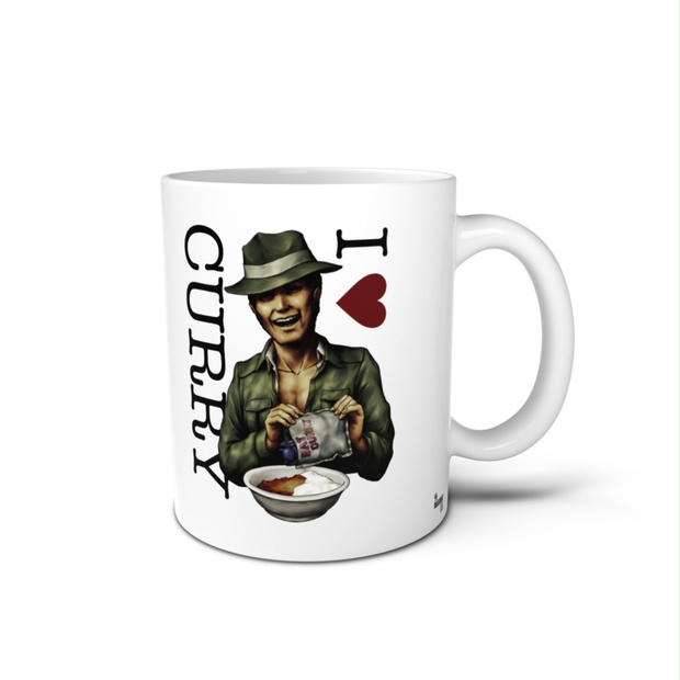 LA-MULANA I LOVE CURRYマグカップ - NIGORO SHOP - BOOTH