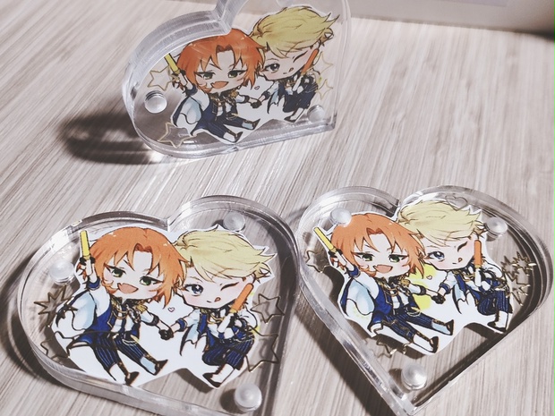 レオ嵐ちゃん自立アクスタ(ハート型) - humis shop - BOOTH