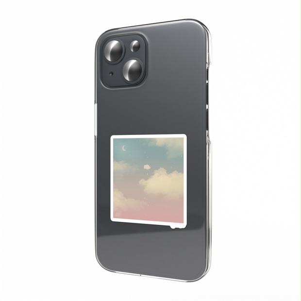 【やさしい虚無】スマホステッカー - Punitto_nitto. - BOOTH