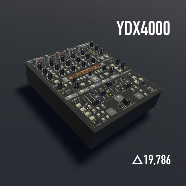 YDX4000 DJ Mixer - Yadex205 - BOOTH