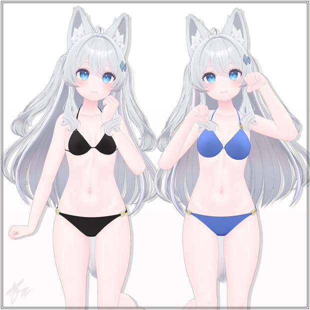 『ライム (Lime)』 Simple Chain Bikini for Lime - Amenbo - BOOTH