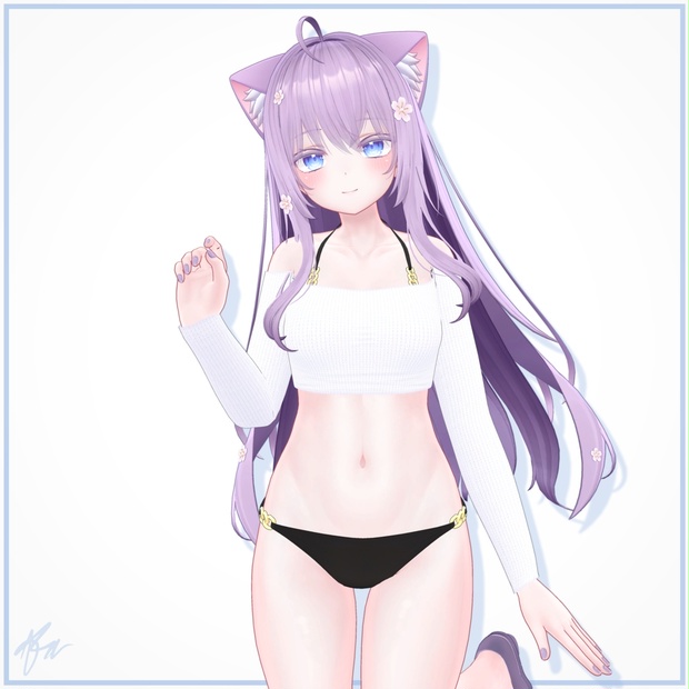 『萌 (Moe)』 Off Shoulder Bikini - Amenbo - BOOTH