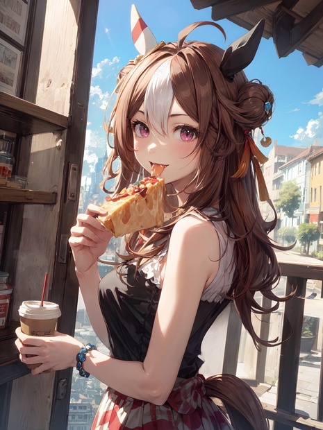 【買い切り版】コパノリッキー コレクション (2) おでかけ編 [ZIP形式/PNG12枚] - ウマ🎧JACK - BOOTH