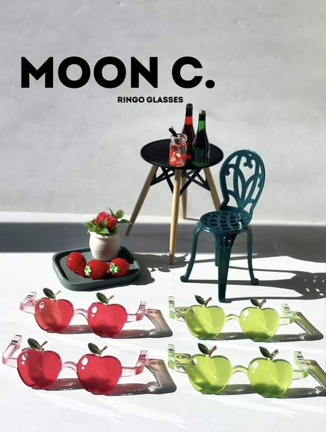RINGO Glasses 🍎🍏 - moon closet - BOOTH