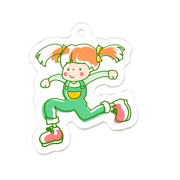 歩くよ、歩く アクリルキーホルダー - scb13 - BOOTH