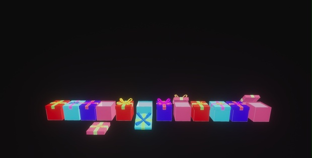 【VRChat】ギフトボックス - Sweet Forest - BOOTH