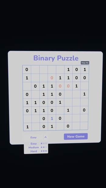 【VRChat】Binary Puzzle Game - Sweet Forest - BOOTH