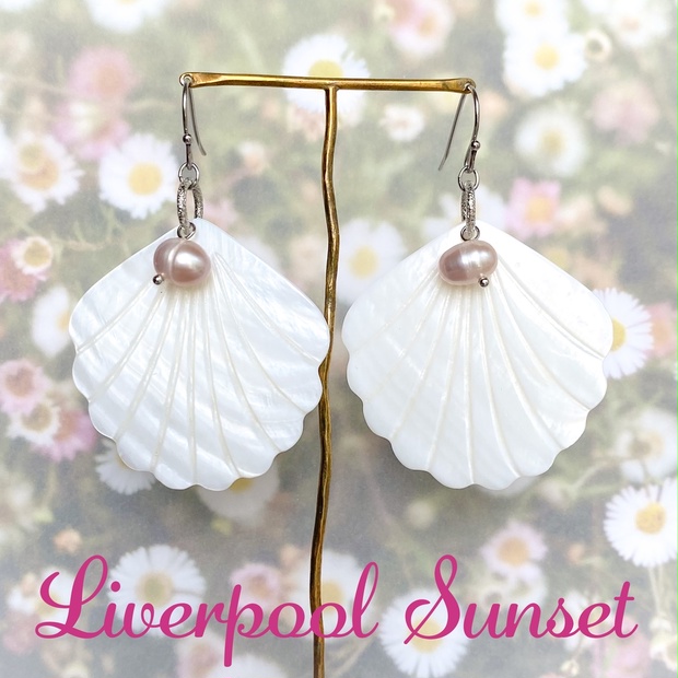 Barbie / Shell Earring - LIVERPOOL SUNSET - BOOTH