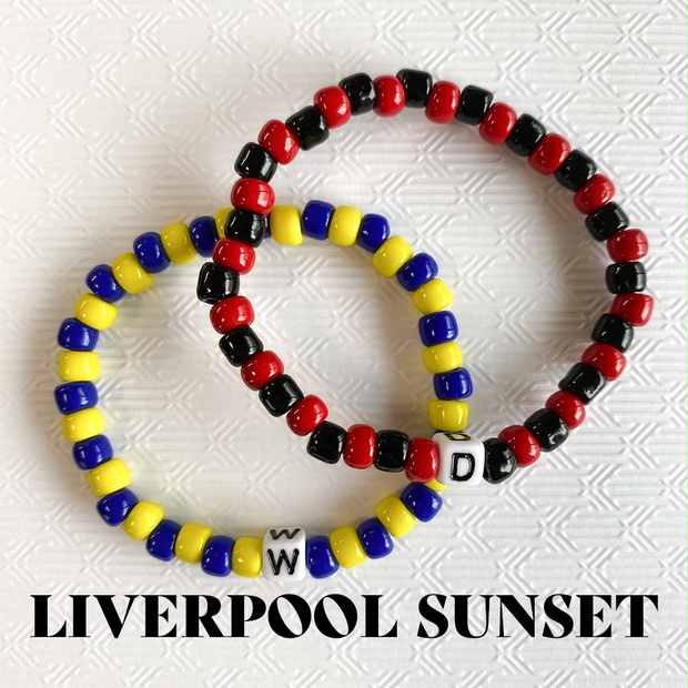 D&W / イニシャルブレスレット - LIVERPOOL SUNSET - BOOTH