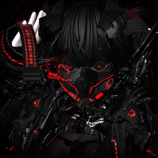 【VRchat用】OGRE-mask- - 冬蟲工房 - BOOTH
