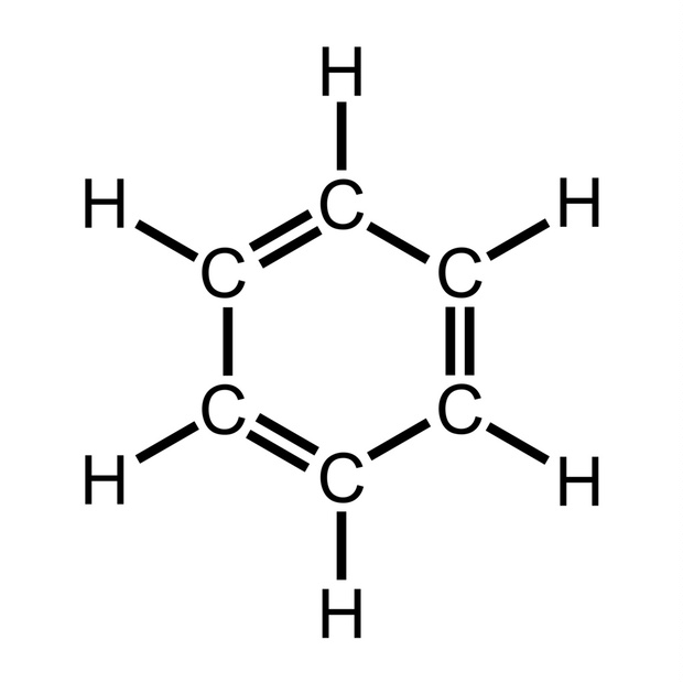 ベンゼン 構造式 - kyouzaiya - BOOTH