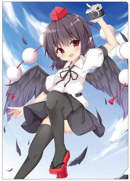 【同人グッズ】射命丸文(5) クリアファイル - AbsoluteZero - BOOTH