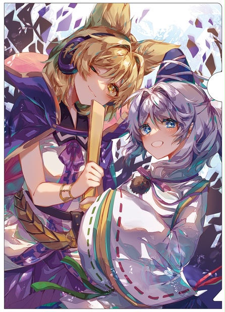 【同人グッズ】神子＆布都(7) クリアファイル - AbsoluteZero - BOOTH