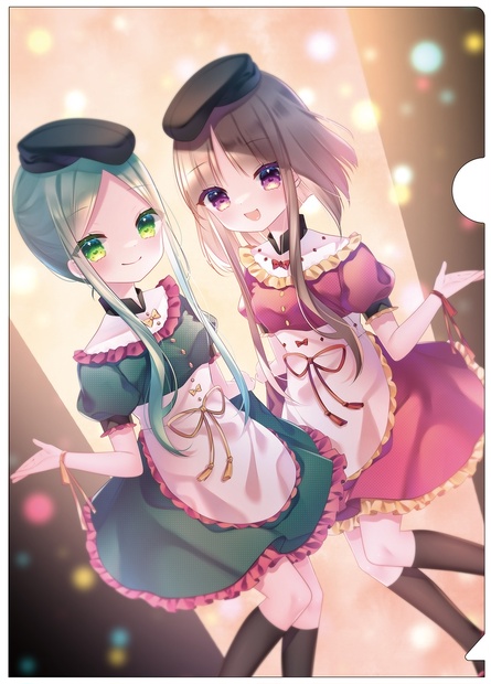 【同人グッズ】里乃＆舞(6) クリアファイル - AbsoluteZero - BOOTH