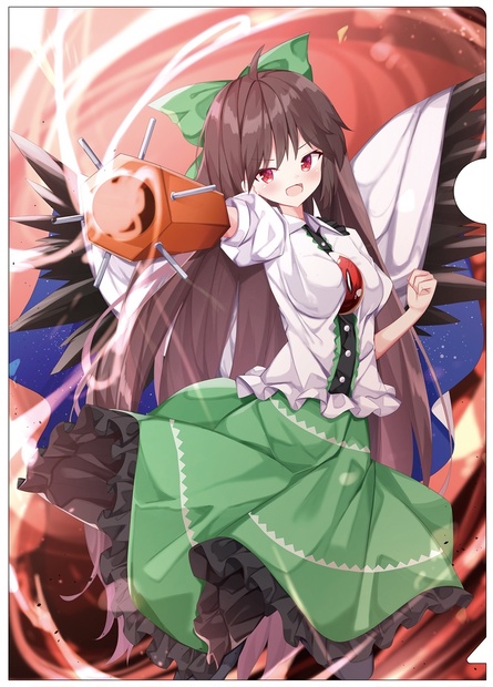 【同人グッズ】霊烏路空(5) クリアファイル - AbsoluteZero - BOOTH