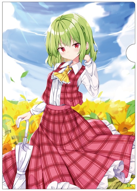 【同人グッズ】風見幽香(5) クリアファイル - AbsoluteZero - BOOTH