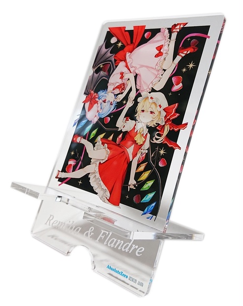 【同人グッズ】レミリア＆フランドール(1) スマホスタンド - AbsoluteZero - BOOTH
