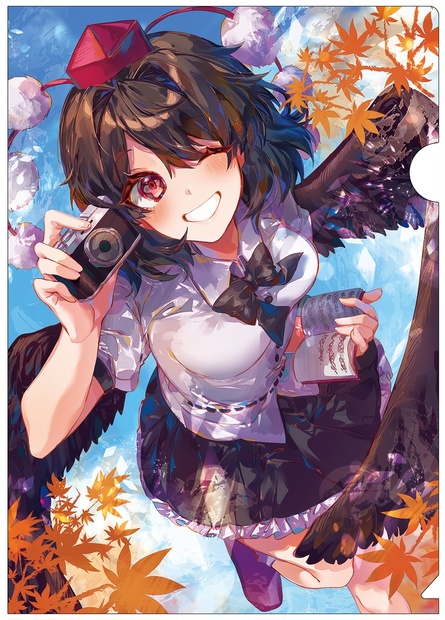 【同人グッズ】射命丸文(7) クリアファイル - AbsoluteZero - BOOTH