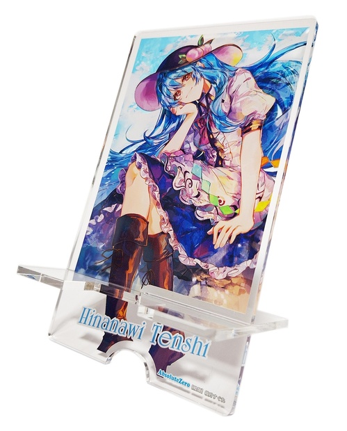 【同人グッズ】比那名居天子(7)-2 スマホスタンド - AbsoluteZero - BOOTH