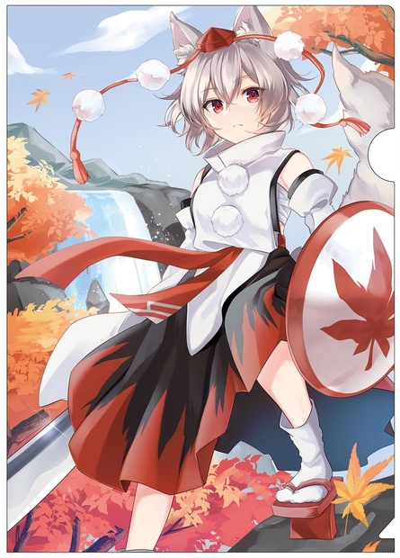 【同人グッズ】犬走椛(8) クリアファイル - AbsoluteZero - BOOTH