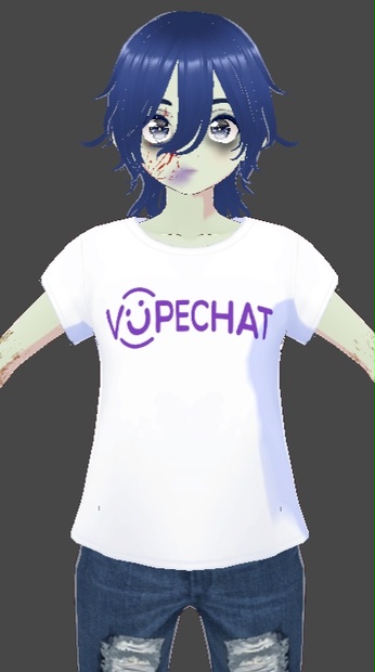 VUPECHAT t-shirt - ghoulmart - BOOTH