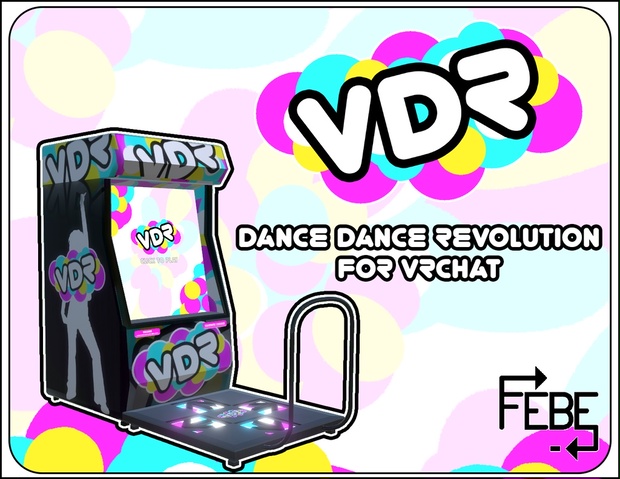 DDR For Vrchat! (Updated) - fembeanie - BOOTH