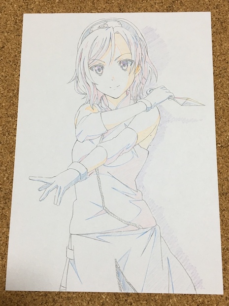 【生原画】サクラコス真姫 - 喫茶PIKU×2 - BOOTH