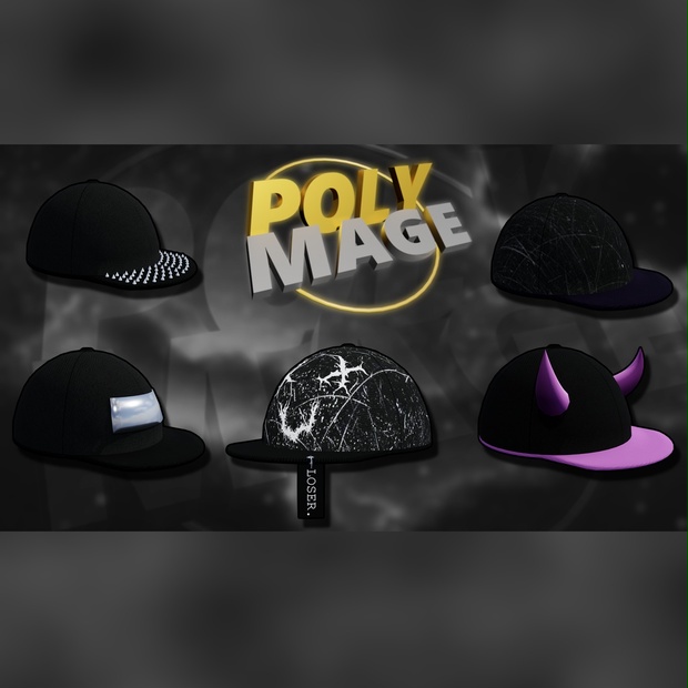 5x Hat Pack - PolyMage - BOOTH