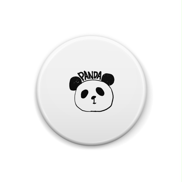 あにまるず -パンダ- 缶バッジ - mmsooe - BOOTH