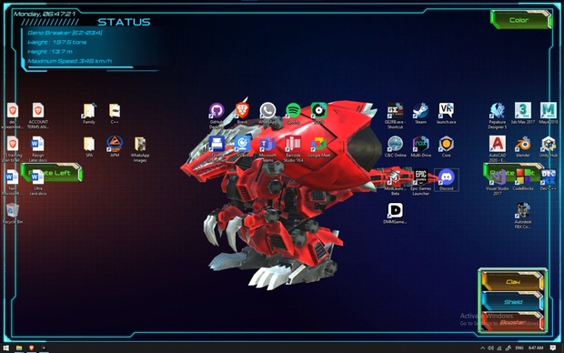 Geno Breaker Live Wallpaper - Musafir EX - BOOTH