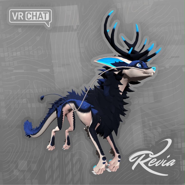 Révia (VRChat Avatar Base) - Rycia - BOOTH