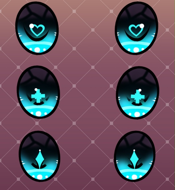 Vroid Eye Texture - bunnieelele - BOOTH