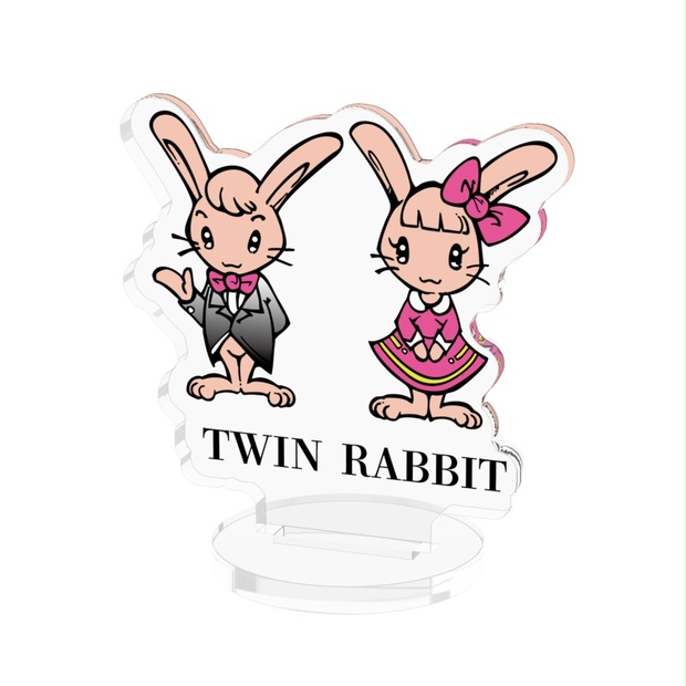 TWIN RABBIT - nagiharakobo - BOOTH