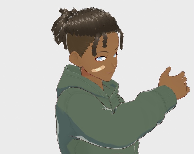 【Vroid】Dreadlocks Hair ドレッド Present - Ekuly's Creations - BOOTH