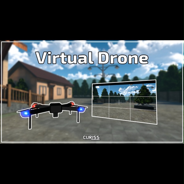[VRChat] Virtual Drone - Curiss VRCTools - BOOTH
