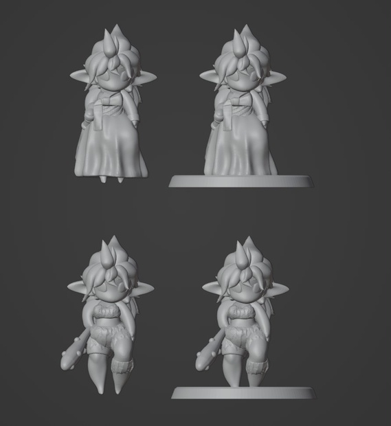Dokkaebi Miniature 1 도깨비 미니어쳐 3d model - Magistrate Narim's Assets 나림 ...