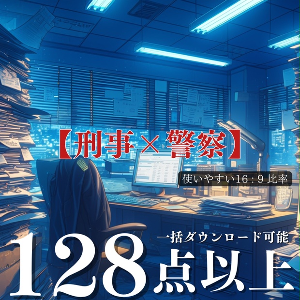 TRPG背景9月分【刑事×警察】128枚 - アヒル兄貴のシナリオ作成所 - BOOTH