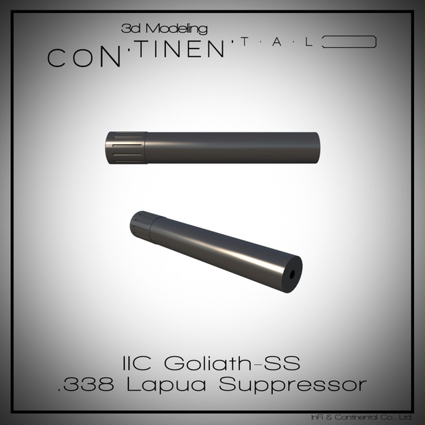 IIC Goliath-SS .338 Lapua Suppressors - infi3 - BOOTH