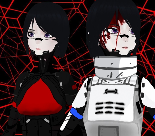 SIGNALIS LSTR-512 Vroid Models - Skulls R Us - BOOTH