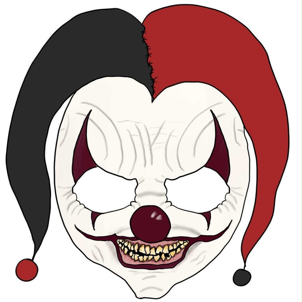 Free Jester mask for chibi vtuber - Kanu's Virtual Creations - BOOTH