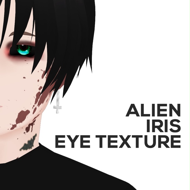 Vroid Alien Iris Eyes Texture - digighost - BOOTH