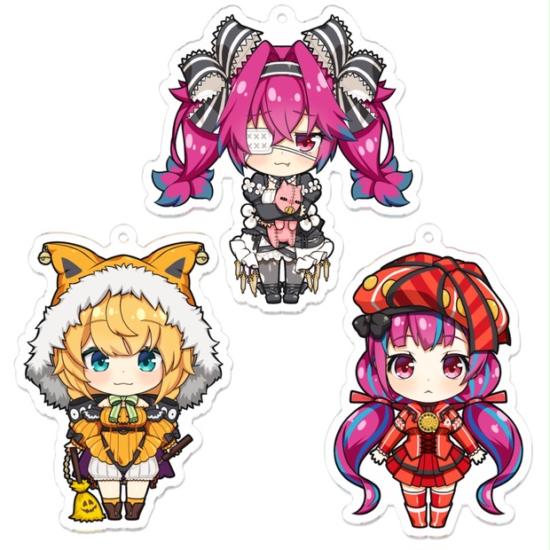 Vhigh!ちびキャラ アクリルキーホルダー - Vhigh! Official Shop - BOOTH