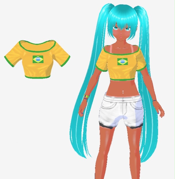 FREE Hatsune miku brazilian top - Kronye - BOOTH