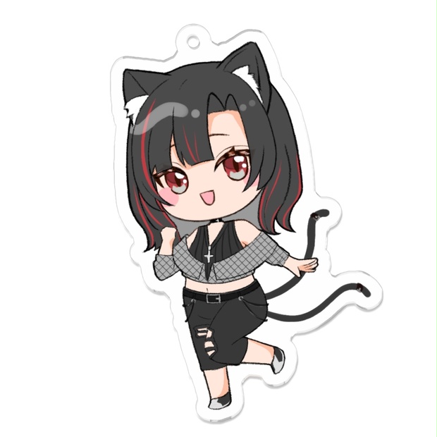 素顔Ver 新ビジュアルアクキー【猫宮詩面】 - Utame's Shop - BOOTH