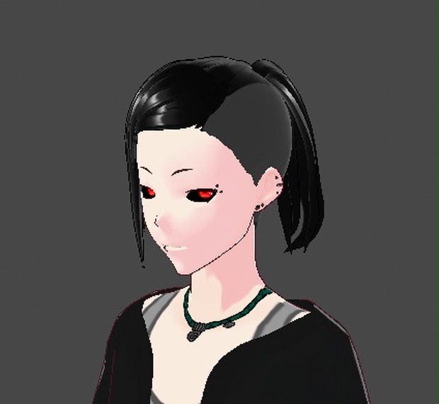 Uta Tokyo Ghoul model (hair, nails, costume) presets {-tattoo ...