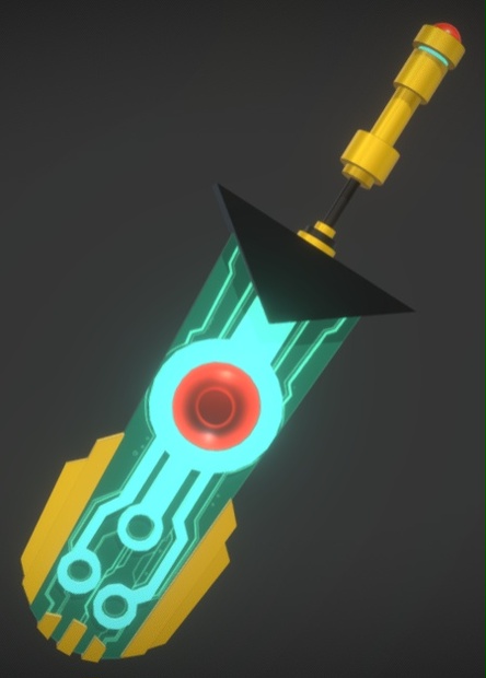 Transistor Sword - daemongrave - BOOTH