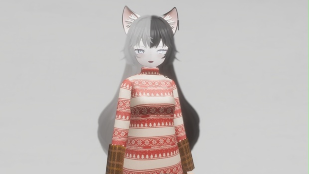 Moa Half Twin (モアハーフツインテール) TEXTURE B&W - Lil Texture - SHOP - - BOOTH