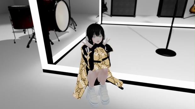 쪼그리고꽃받침포즈 - DIMPLE - BOOTH